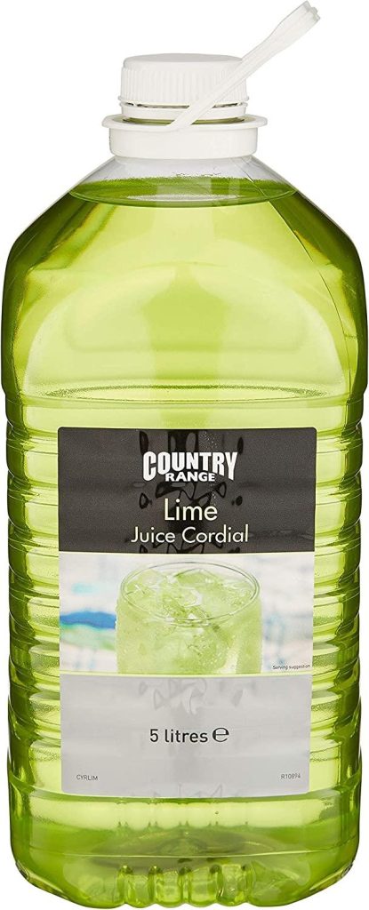 Country Range Lime Juice Cordial - 2 x 5ltr - Groceries 2 Go