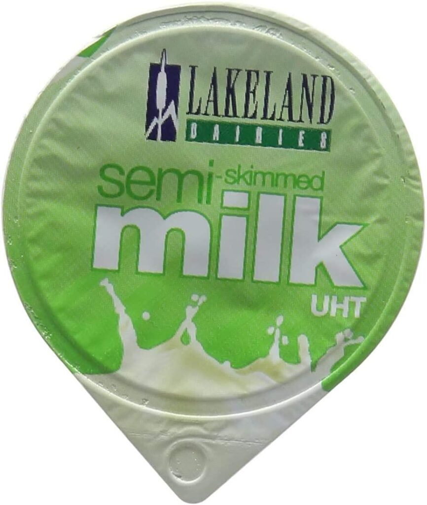 Lakeland Semi-Skimmed Milk Pots 12ml - Box of 60 - Groceries 2 Go