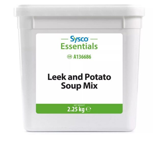 Sysco Essentials Leek and Potato Soup Mix 2.25kg - Groceries 2 Go